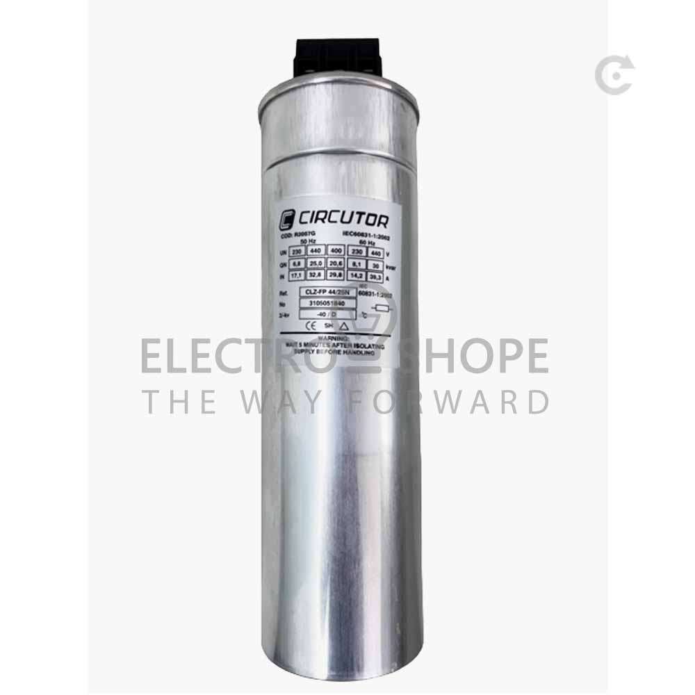 Buy CIRCUTOR, CAPACITOR, 25kVAR 440V/ 20kVAR 400V, 245x110, 50 Hz ... Buy CIRCUTOR, CAPACITOR, 25kVAR 440V/ 20kVAR 400V, 245x110, 50 Hz ...