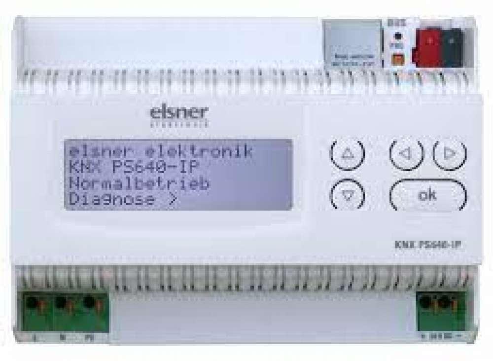 Buy ELSNER KNX POWER SUPPLY UNITS WITH ROUTER FOR BUS VOLTAGE AND 24V ...