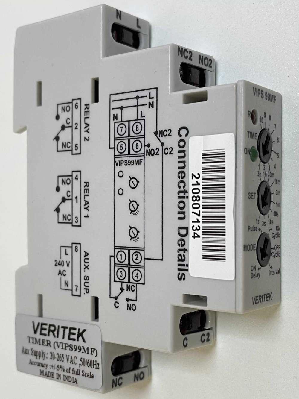 Buy VERITEK MULTIFUNCTION TIMER VIPS-99MF | electroshope.com
